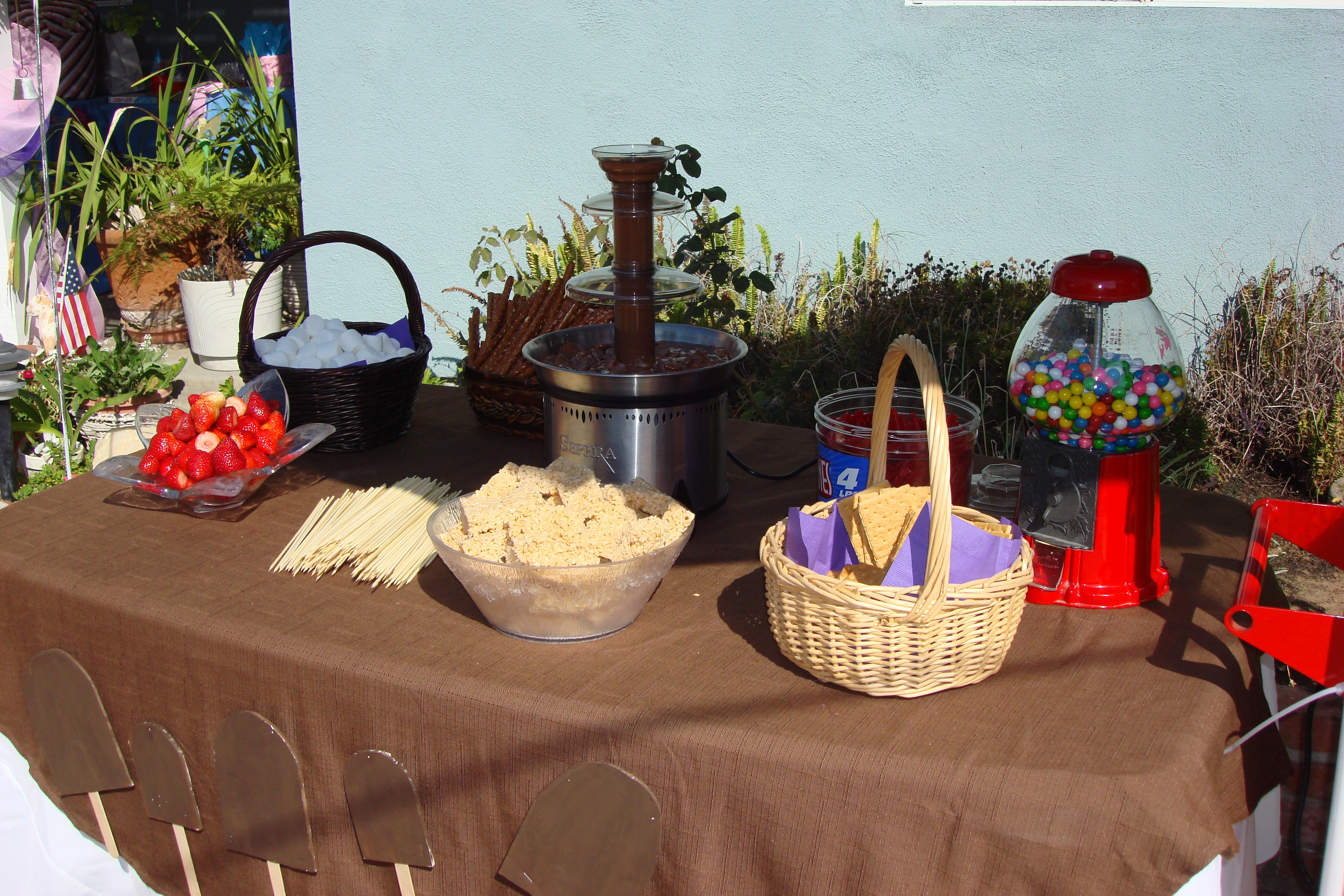 chocolate swamp | Candy land birthday party, Candyland birthday ...